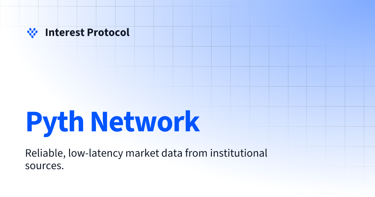 Pyth Network | Interest Protocol